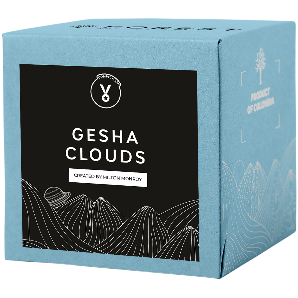 Gesha Clouds Coffee: Competition beans for coffee championship - Forest Coffee